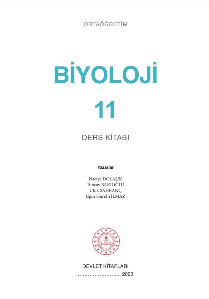11. Sınıf Biyoloji Ders Kitabı Meb Yayınları Pdf